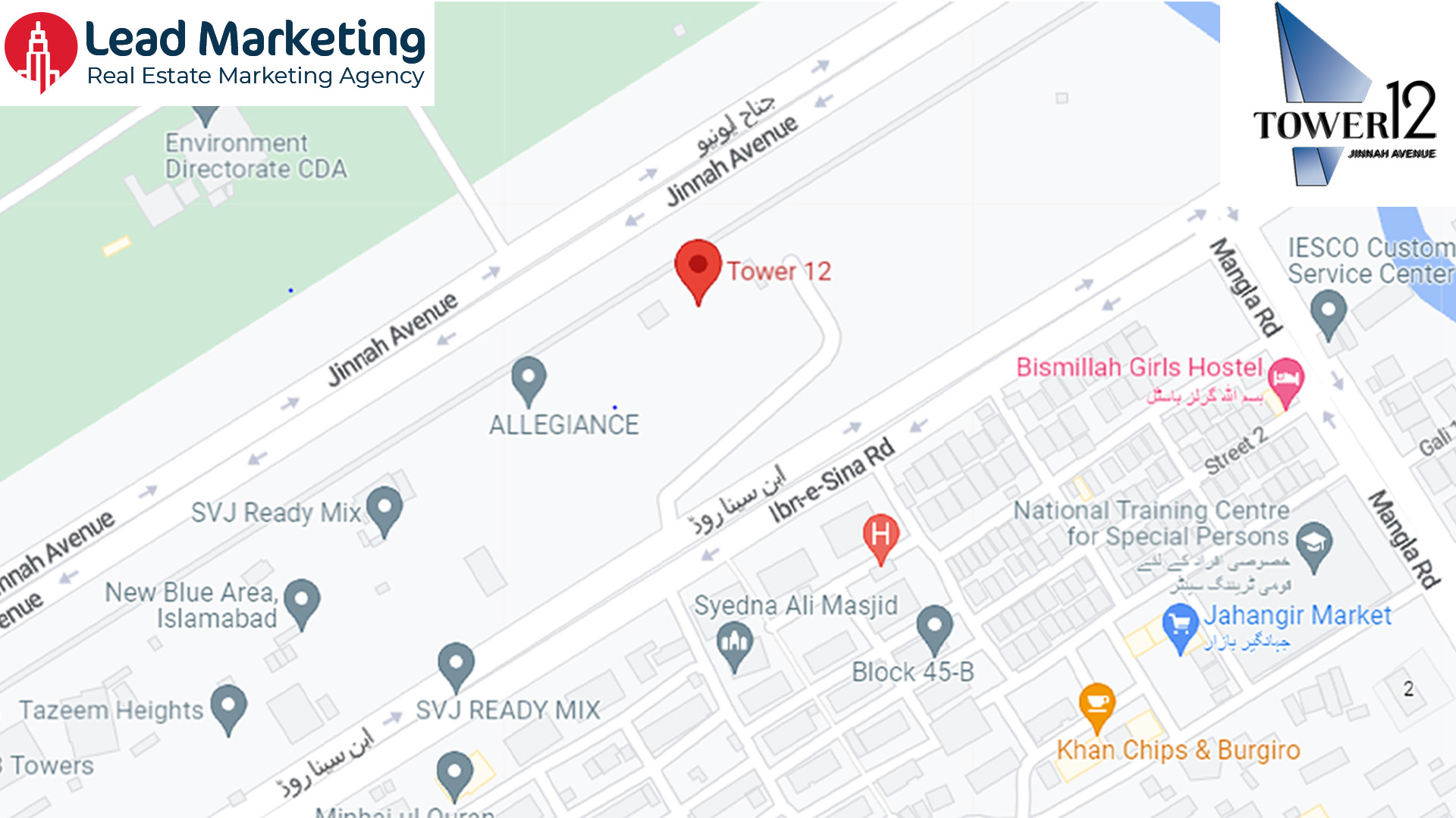 Tower 12 Blue Area Islamabad | Payment Plan | Master Plan