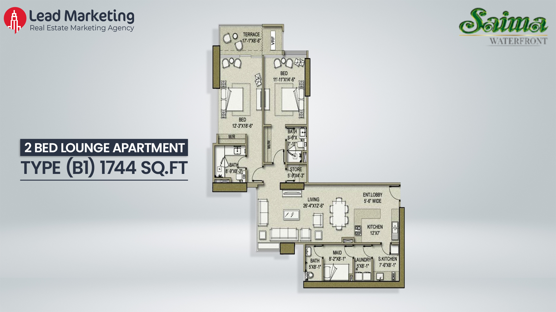 Saima Tower Apartment HMR Waterfront | Payment Plan
