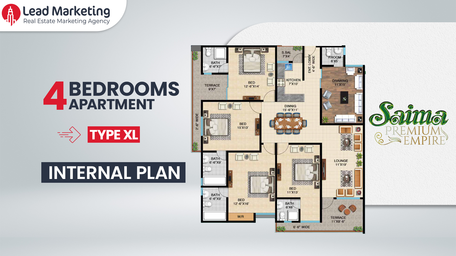 Saima Premium Empire | Payment Plan | Floor Plan