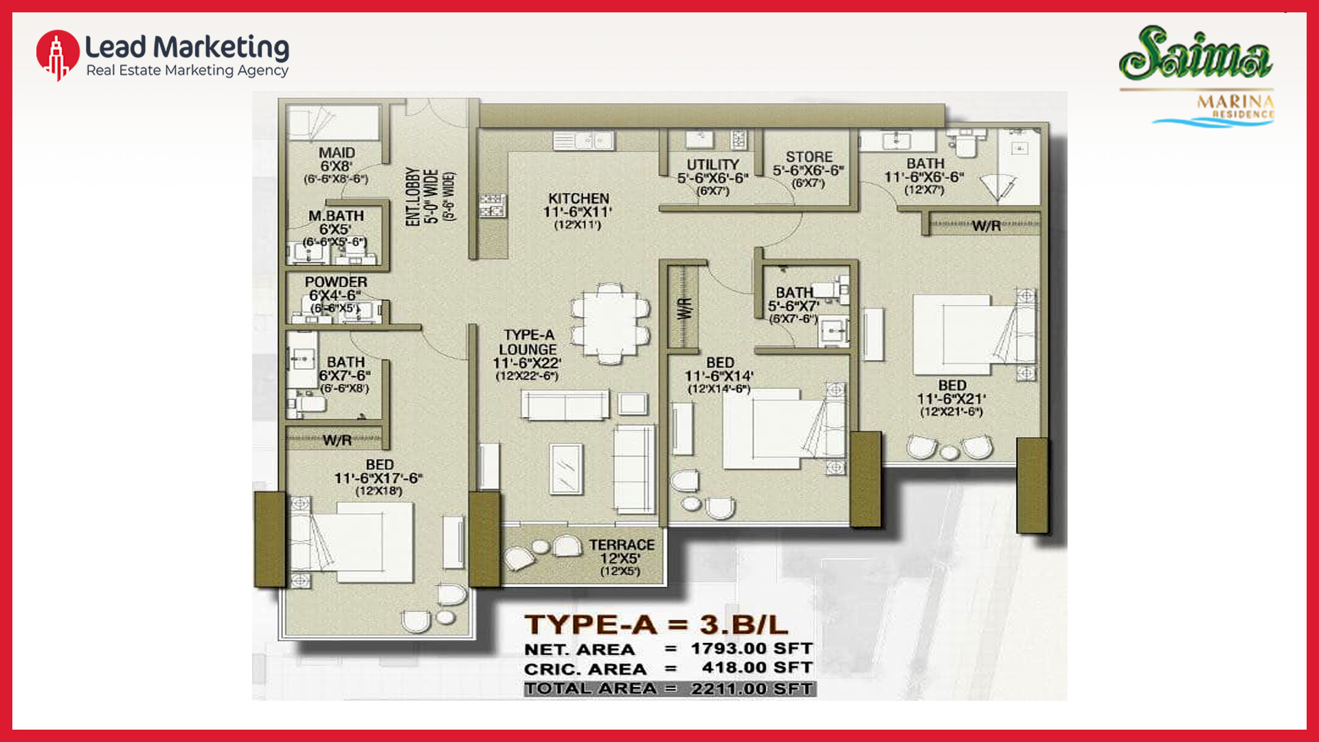 Saima Marina Residence at HMR Waterfront | Payment Plan