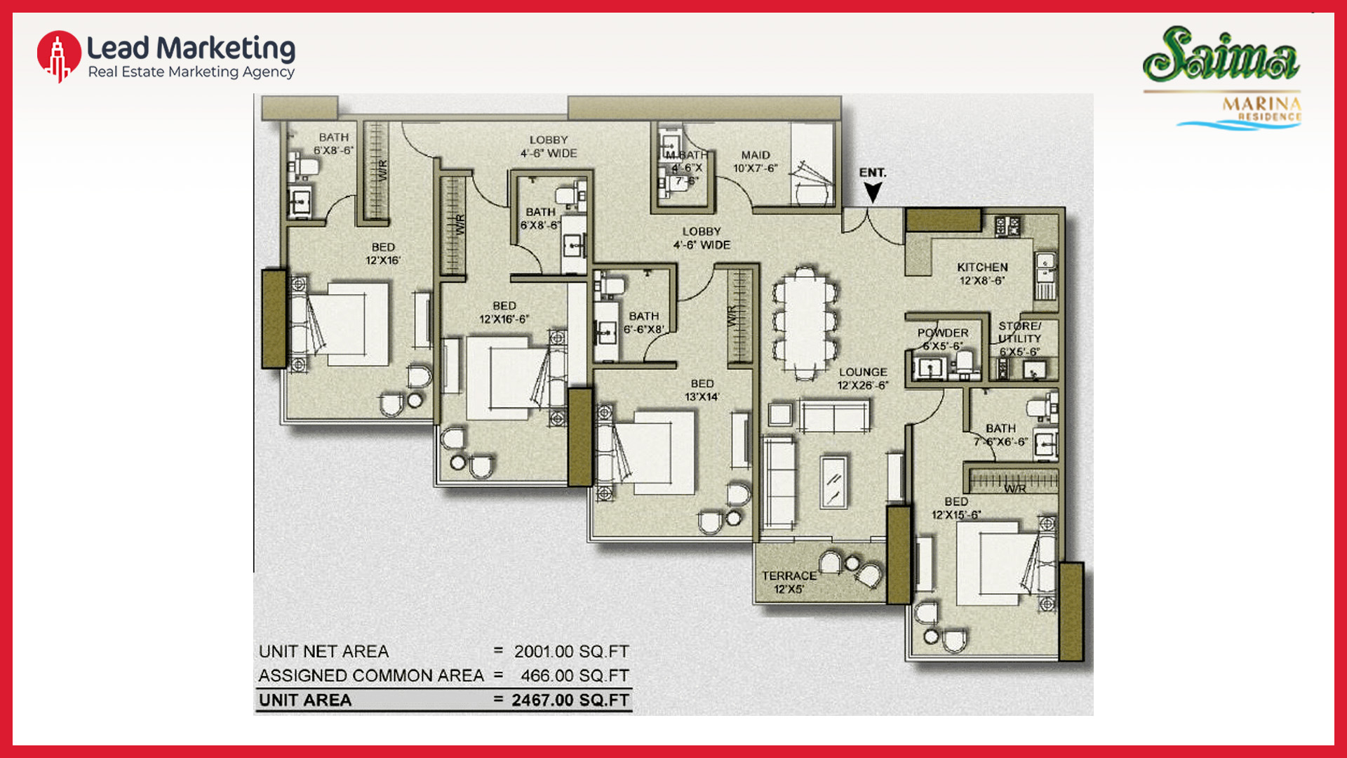 Saima Marina Residence at HMR Waterfront | Payment Plan